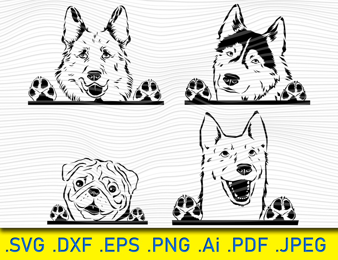 Dog Face Svg Dog Svg Pet Svg Puppy Svg File Vector Dog - Etsy