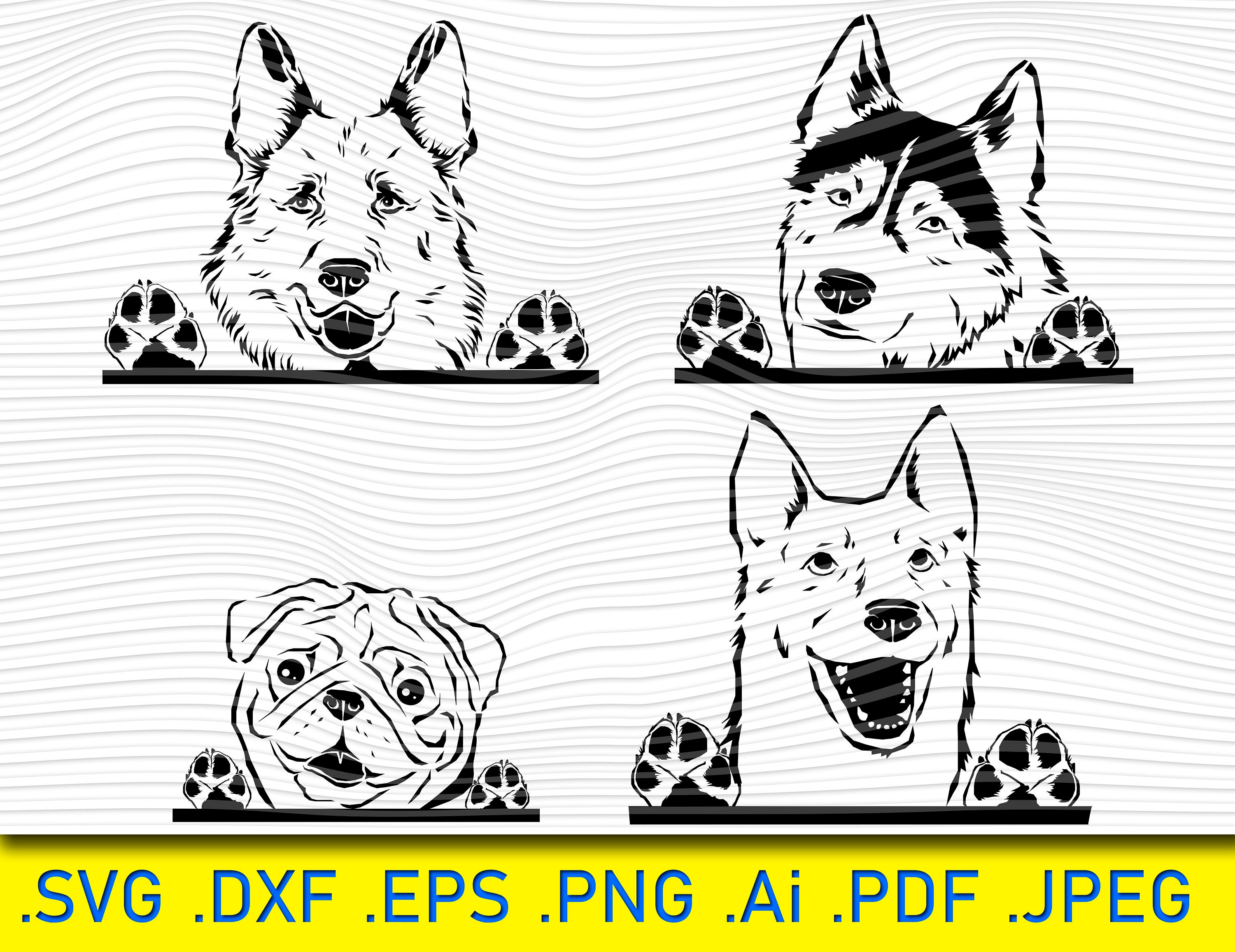 Dog Face Svg Dog Svg Pet Svg Puppy Svg File Vector Dog - Etsy