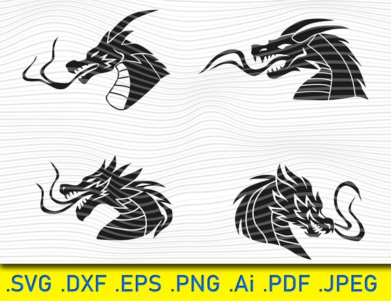 Dragon Design SVG Dragon SVG Dragon T-shirt Dragon Clipart - Etsy