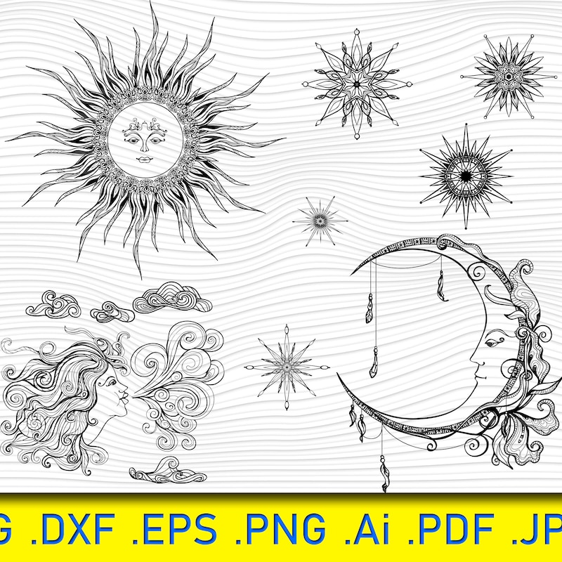 Paper Moon Graphics - Etsy