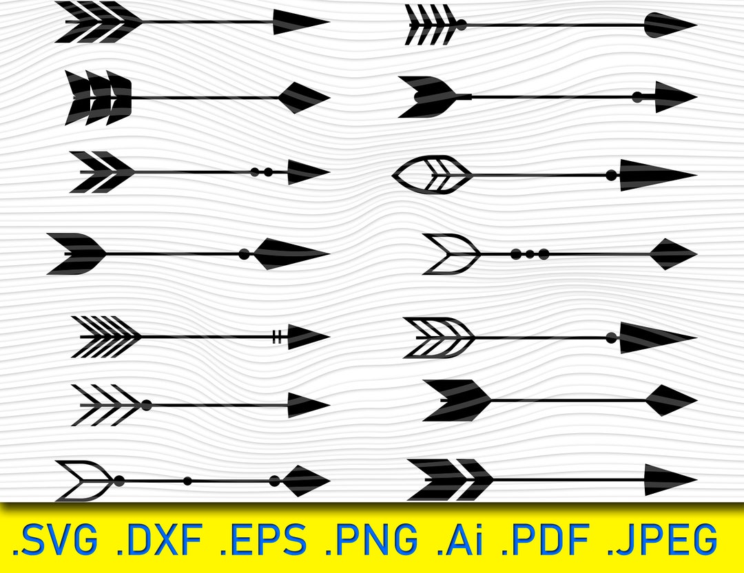 Arrows Svg File, Arrow Circle Svg, Arrow Frame Svg, Arrow Monogram Svg ...