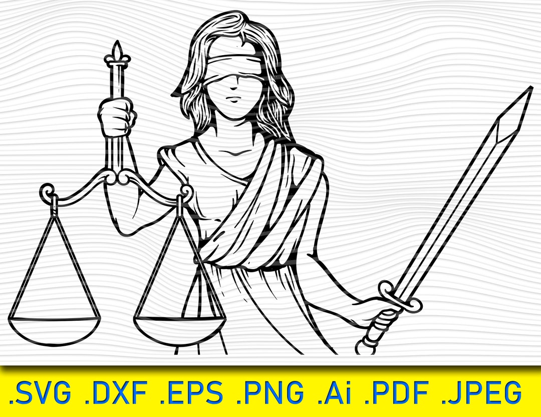 Statue of Justice, Justice Svgs, Courthouse Svg, Lady Justice Svg ...