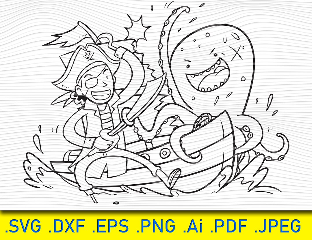 Pirate SVG, Pirate SVG Bundle, Pirate Cut Files, Pirate Silhouette ...