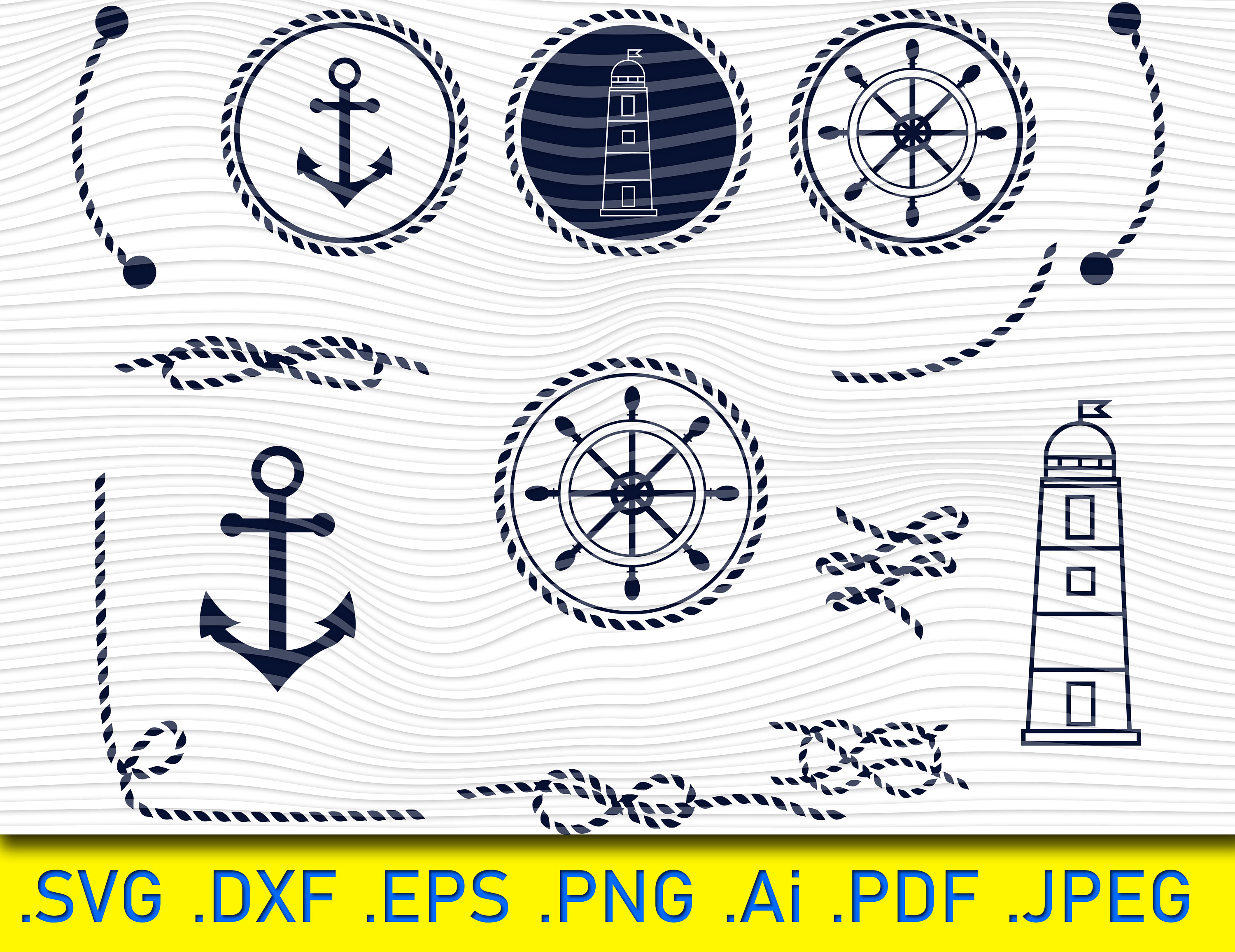 Free Nautical Vector Pack