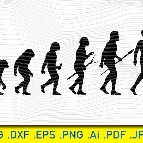 Human Evolution Art - Etsy