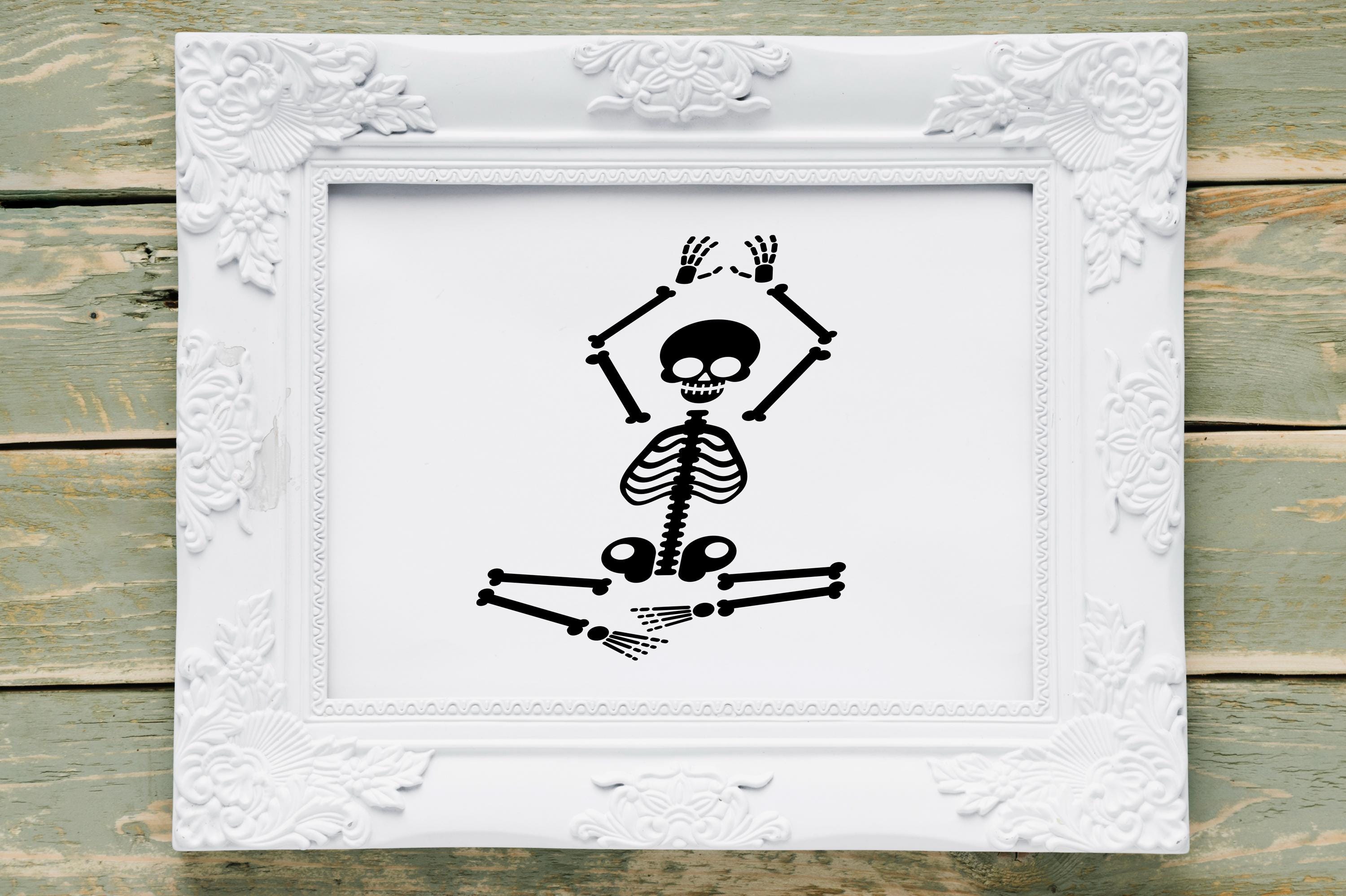 Kung-fu Skeletons, Yoga Skeletons, Human Pose, Anatomy Body, Comic Svg ...
