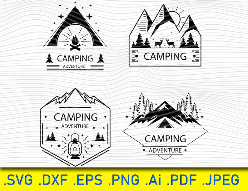Camping Svgcamping SVG Bundlecamper Svgcamping - Etsy