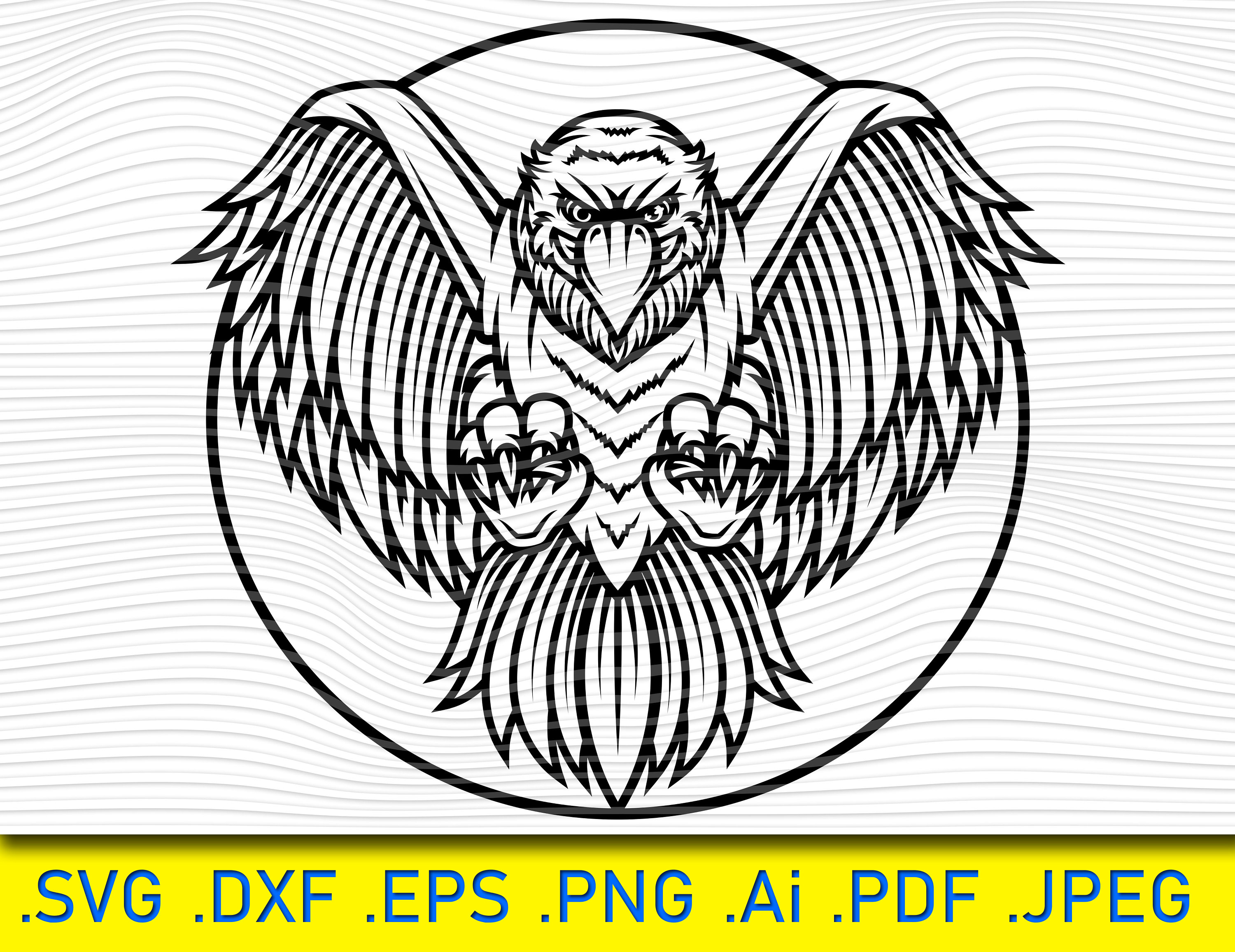 Eagle Forest Eagle SVG Bald Eagle American bird Head | Etsy