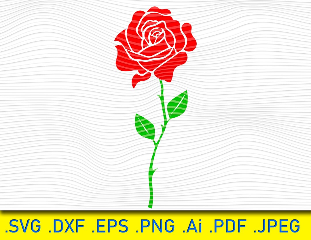Roses SVG, Floral Svg, Flower SVG Cut File, Flower Svg, Red Roses Svg ...