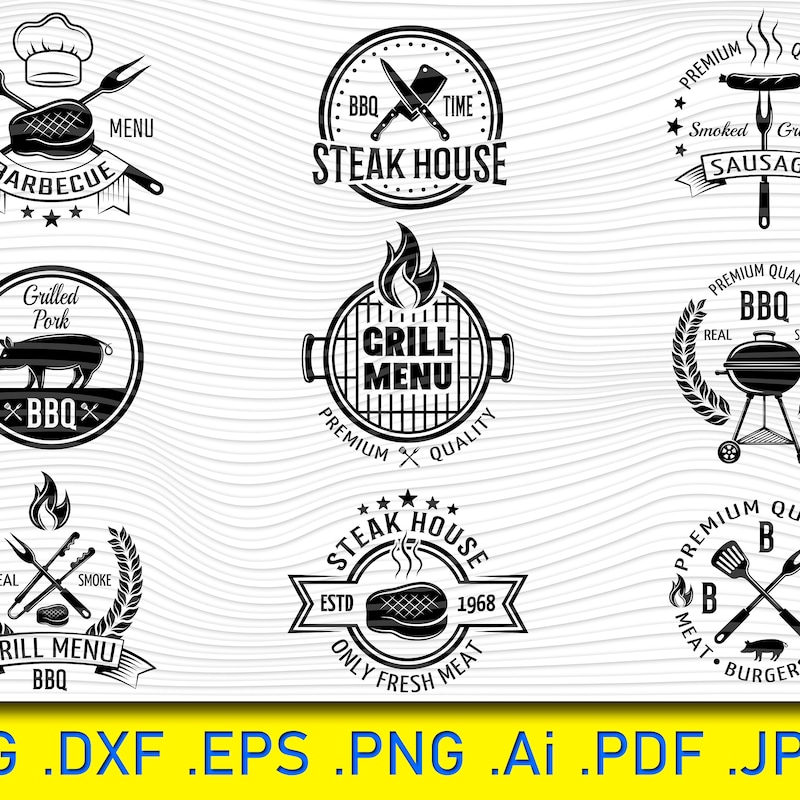 Bbq Svg - Etsy