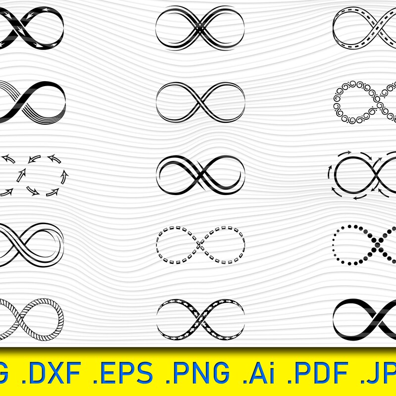 Infinity Svg - Etsy
