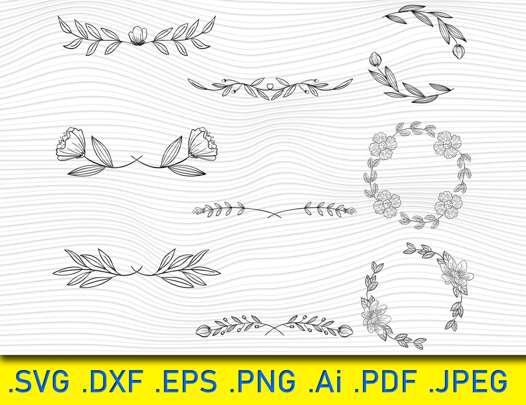 Ornamental Fancy Divider, Frame Dividers Svg, Flourish Svg, Swirl Svg ...