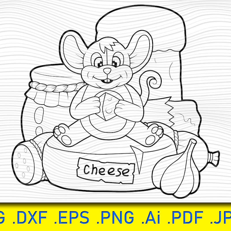 Mice and Cheese - Etsy