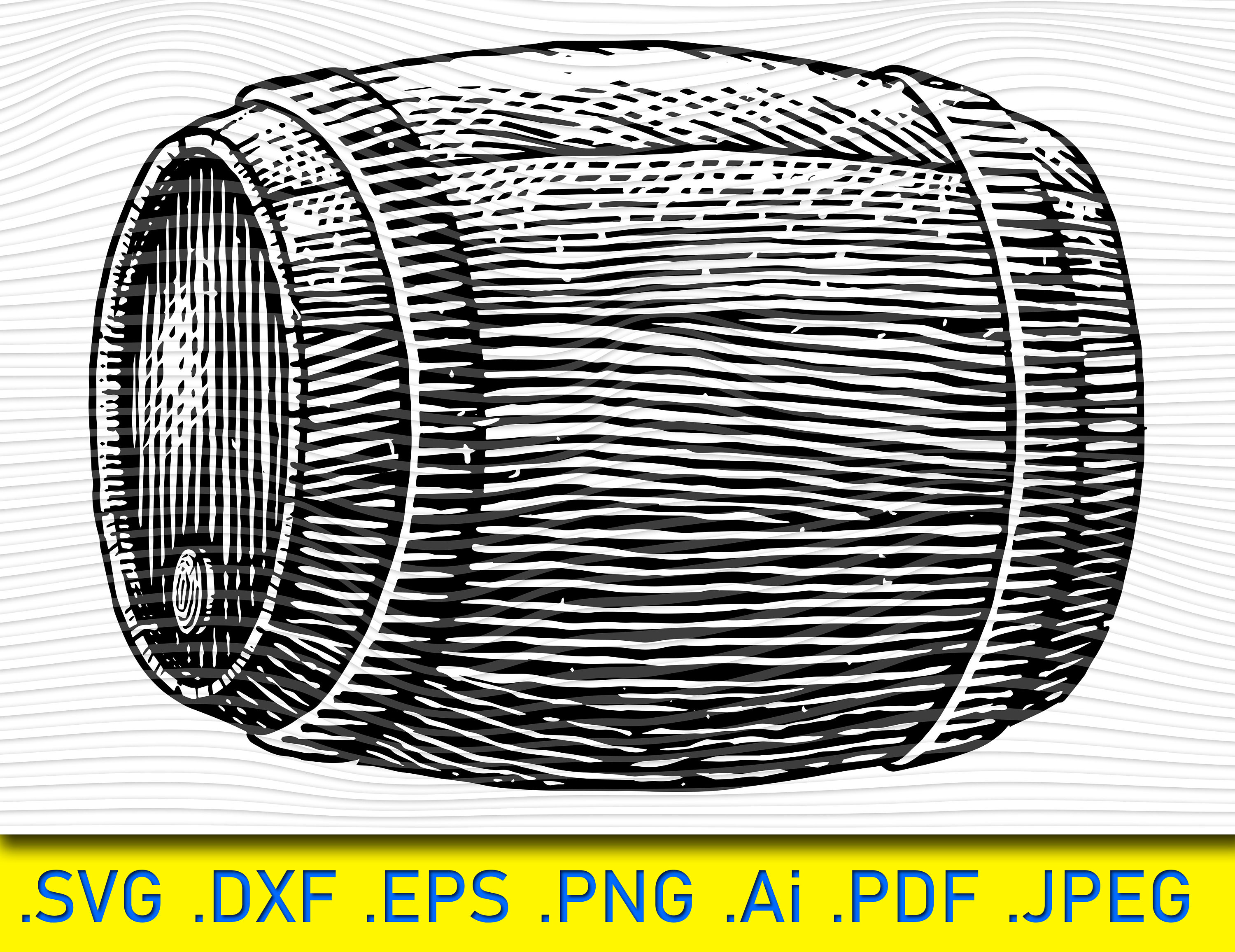 Barrel SVG Wine Svg Beer Svg Wood Barrel Svg Barrel | Etsy