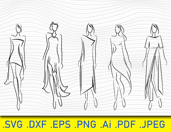 Fashion Diva Woman Model Glamour Posing Style Vogue Clothing | Etsy