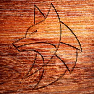 Fox Logo SVG Bundle: Geometric Clipart, Printable Cut File (digital ...