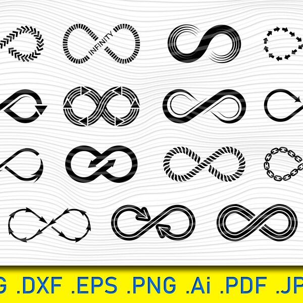 Infinity Monogram - Etsy