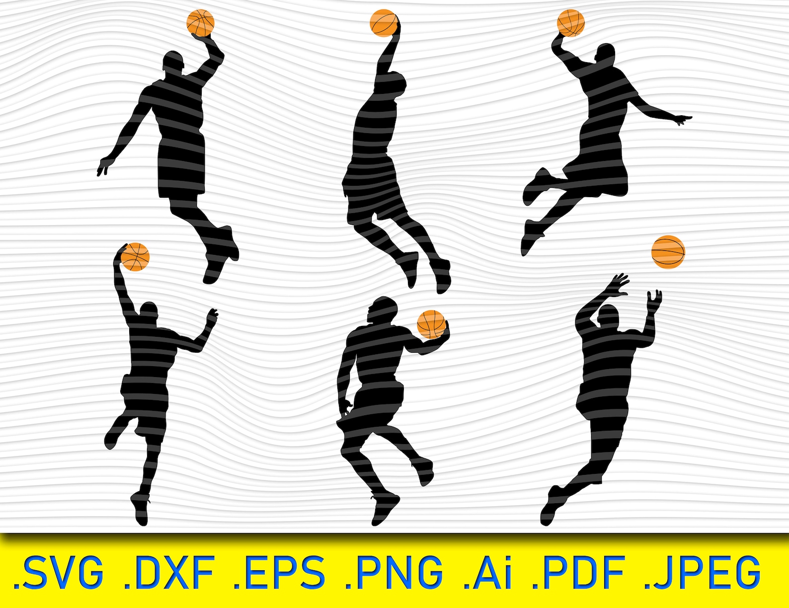 Basketball Players Basketball Svg Basketball Player - Etsy