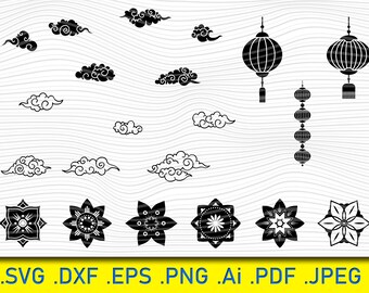 Asian Pagoda Cuttable Design SVG PNG DXF & Eps Designs Cricut - Etsy