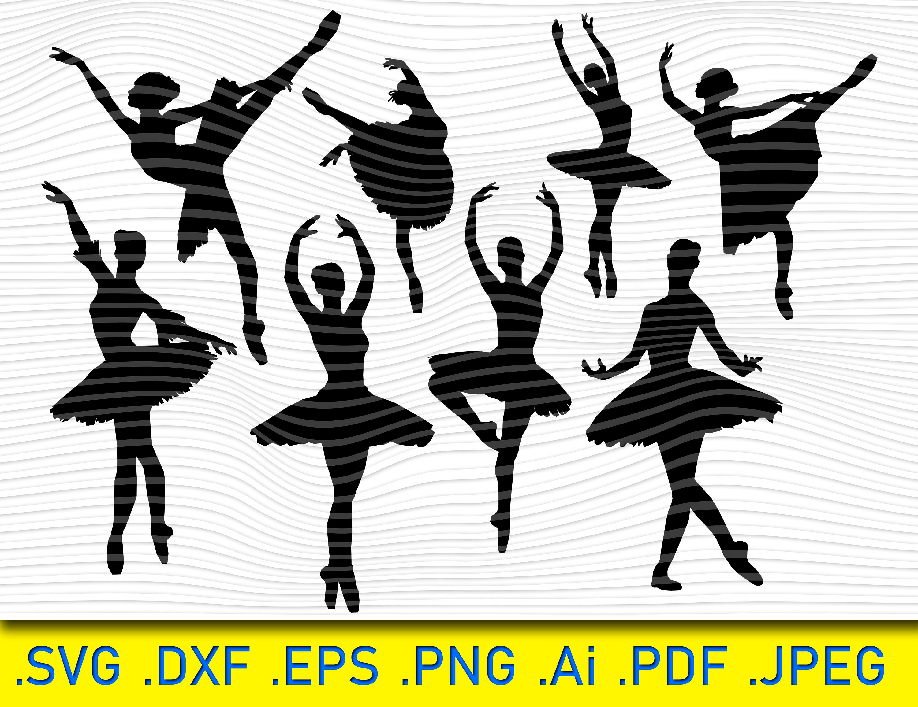 Ballerina Svg Little Ballerina Svg Ballerina Cut File Dance - Etsy UK