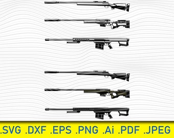 Sniper Logo Svg - Etsy
