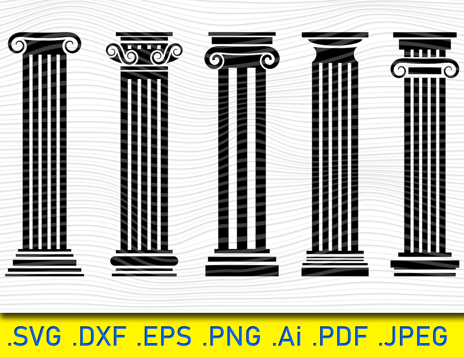 Column Svg, Columns Svg, Architectural Columns Svg, Greek Column Svg ...