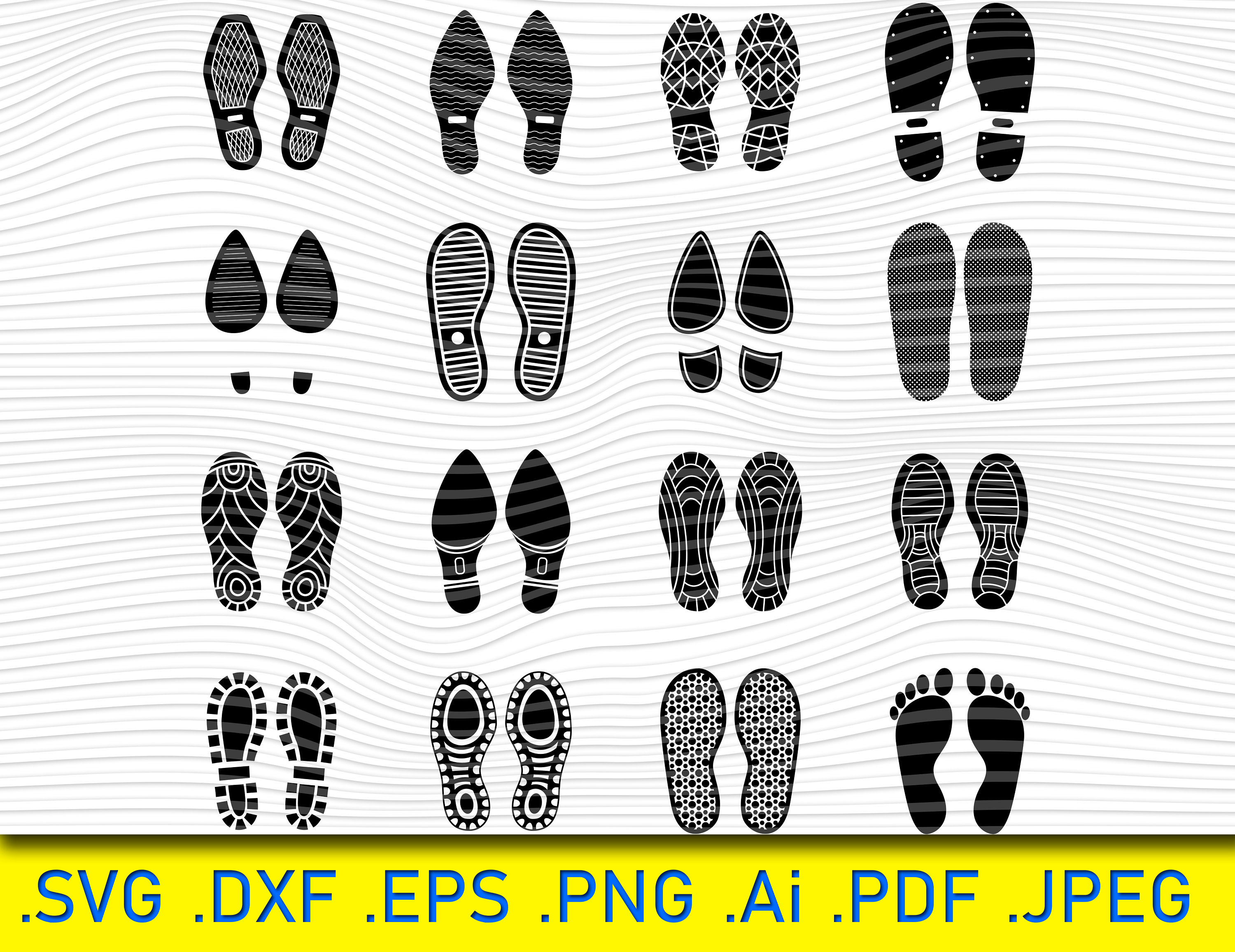 16 Footprint Sketch With Prints Human Foot Hand Fingerprint | Etsy