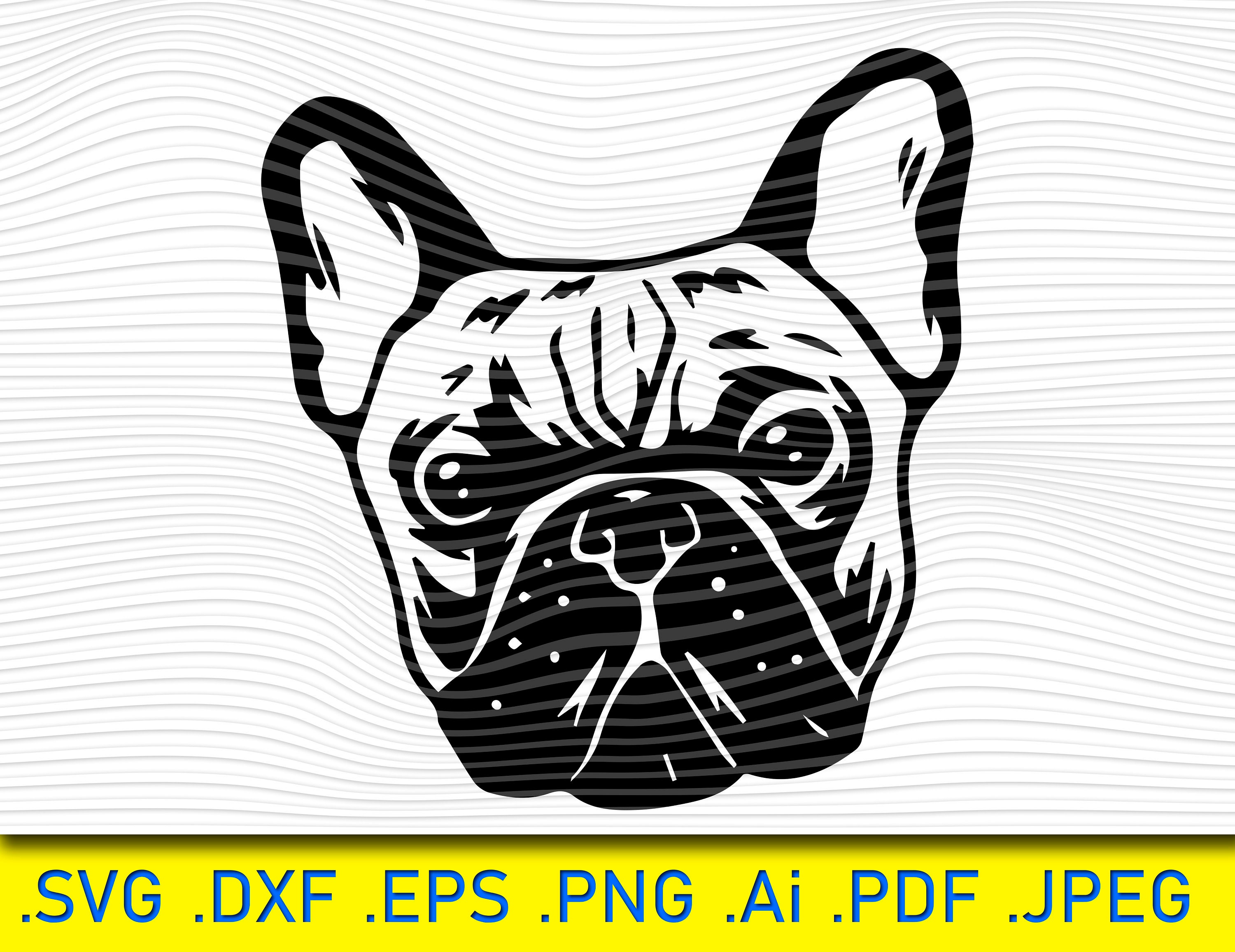 Boston Terrier Svg Chien svg Chien Svg Amoureux des chiens - Etsy France