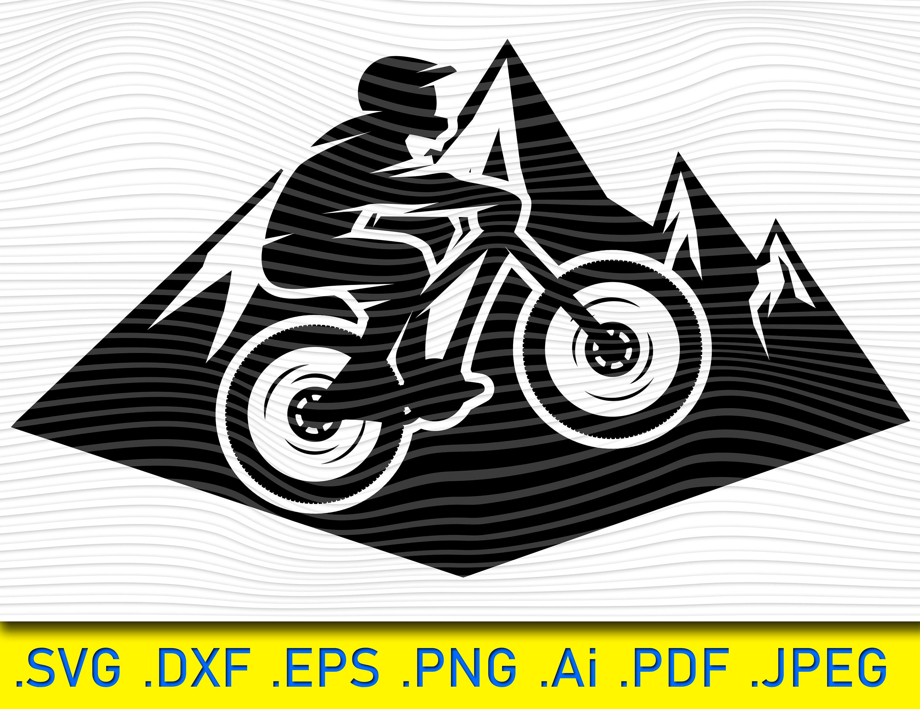 Detailed Bike Logo Template Bicycle Svg Cycle Cycling | Etsy