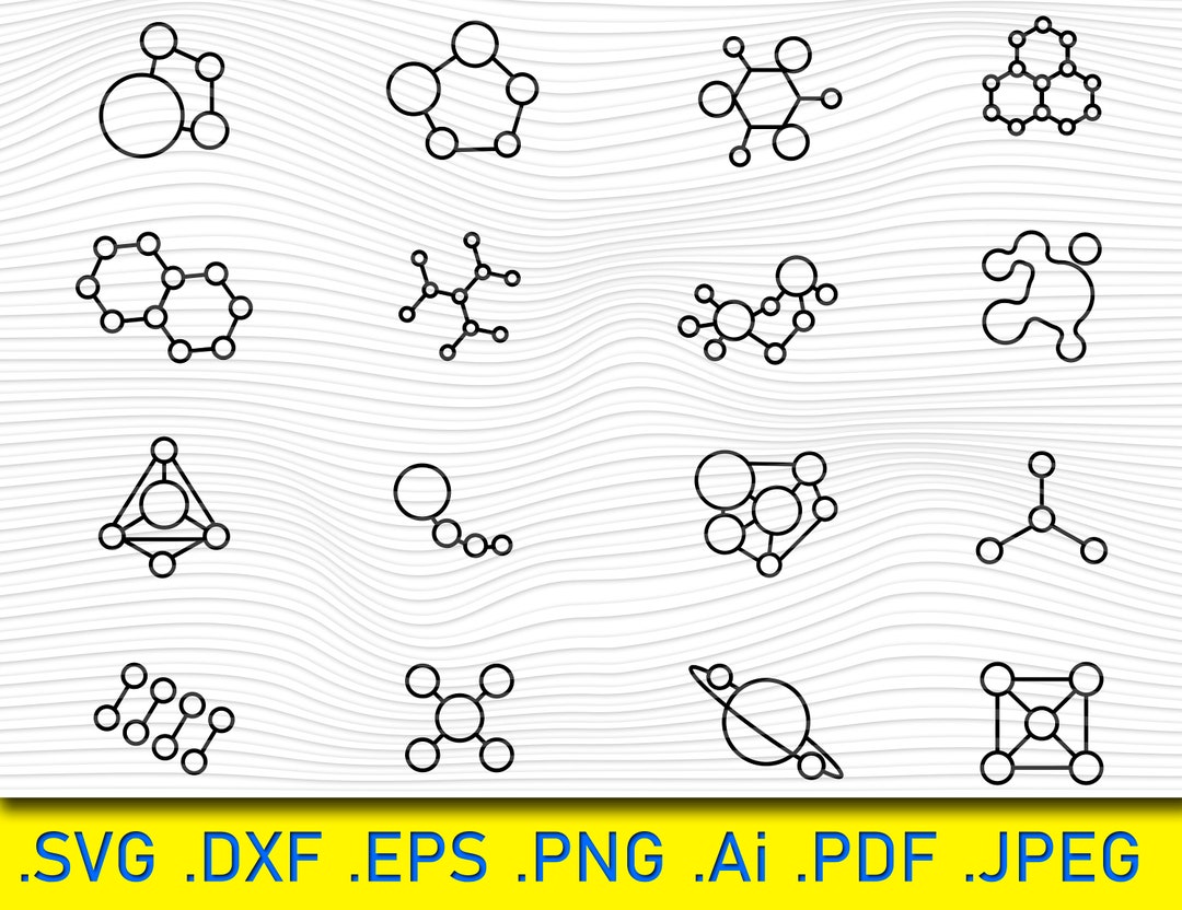 16 Scientific Elements, Scientific Research Svg, Chemistry Svg, Biology ...