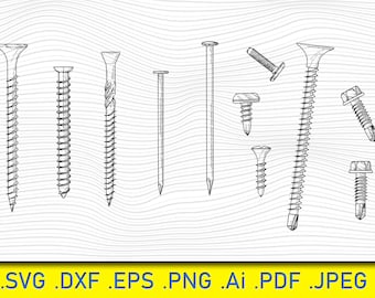 Screw Driver Dxf - Etsy