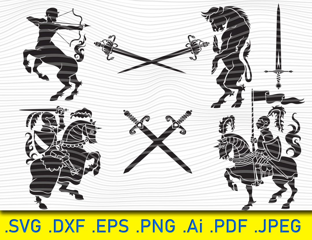 Greece Mythology,centaur Svg,warriors Svg,swords,bows Svg,weapons ...