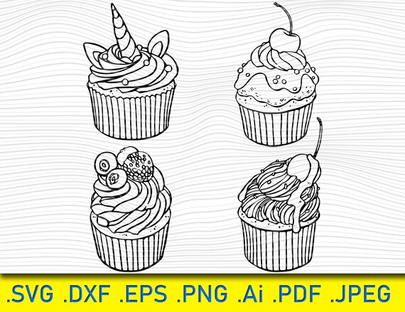 Delicious Cakes Cakes Svg Birthday Svg Dessert Svg Baking - Etsy