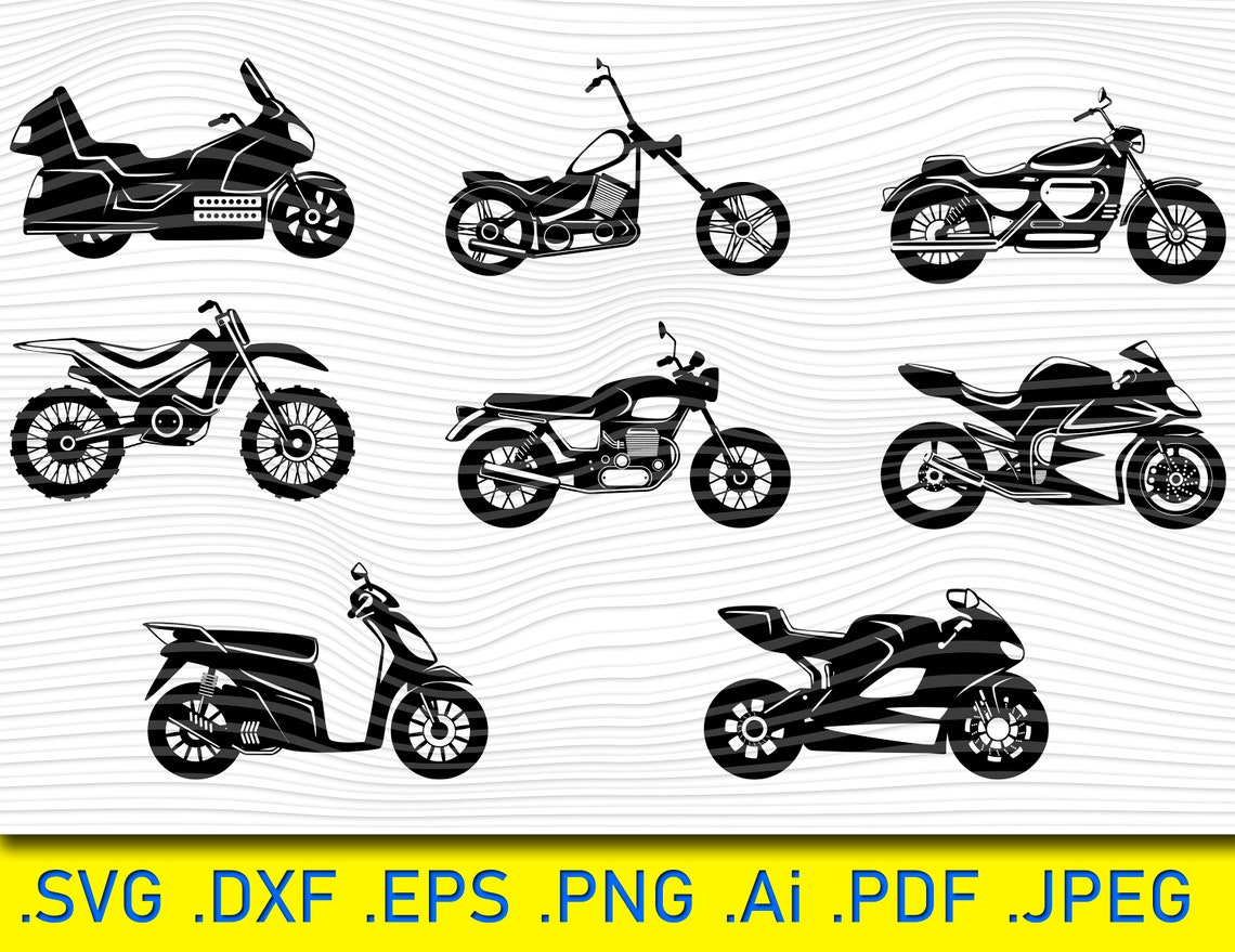 Motorrad SVG Motorrad Svg Chopper Svg Cruiser Svg Moto - Etsy Österreich
