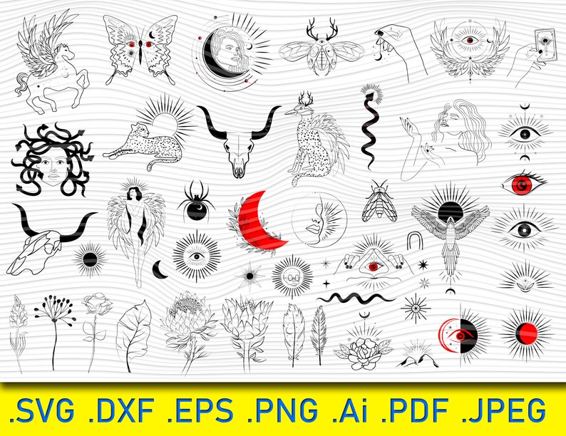 Mythology Objects Fantasy Animals Mythical Creature - Etsy