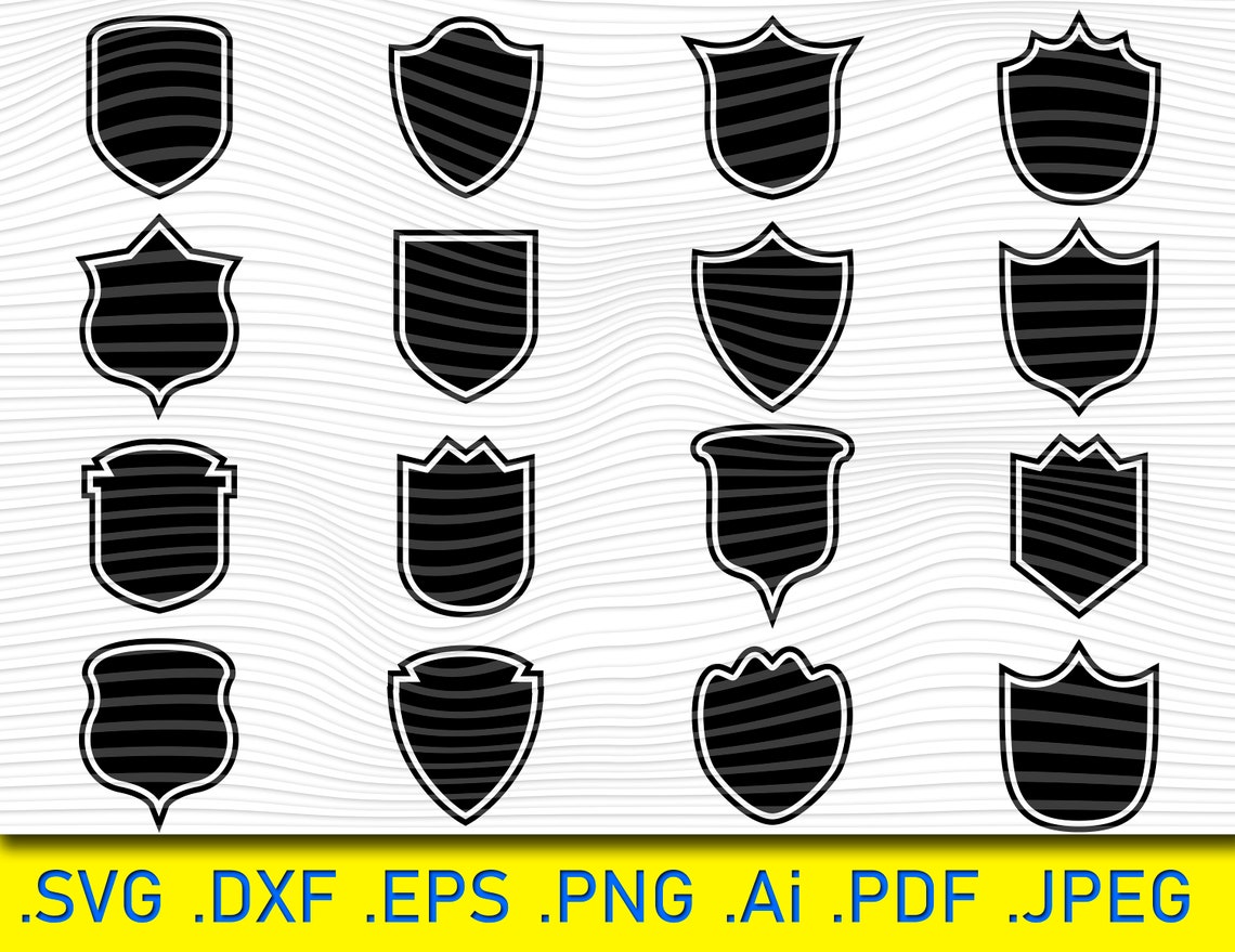 Shield Svg. Shield Svg Bundle. Shield Cut Files. Shield Svg - Etsy