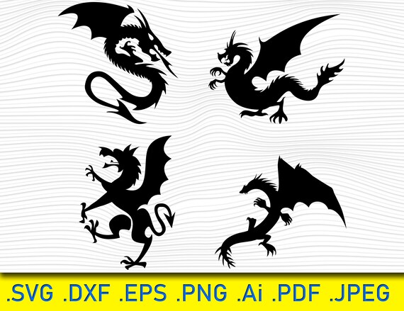 Dragon Design SVG Dragon SVG Dragon T-shirt Dragon Clipart | Etsy