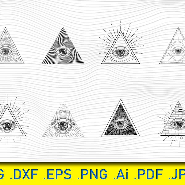 Illuminati Svg - Etsy