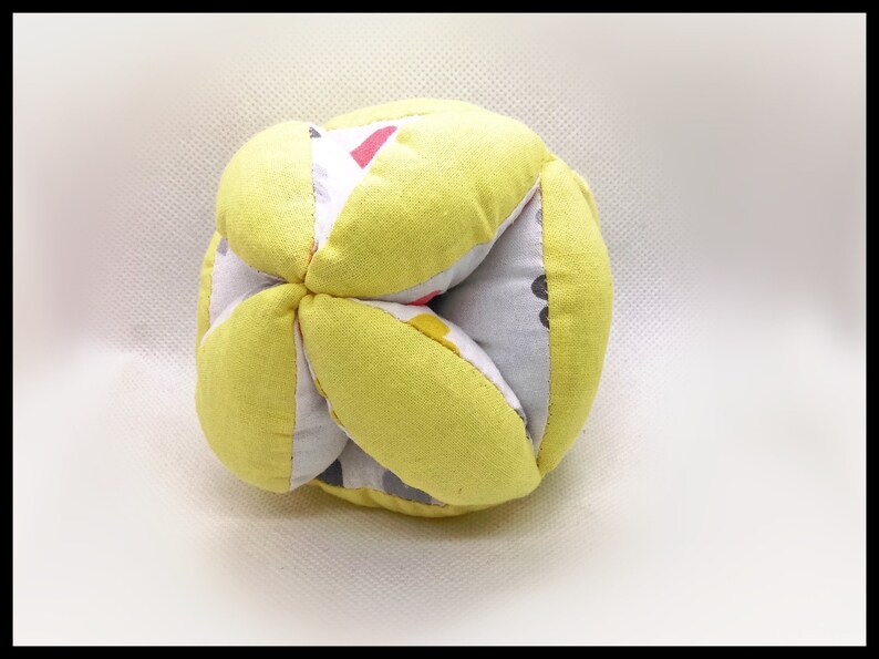 Montessori Baby Ball, Puzzle Ball, Soft Handmade Toy, Baby Puzzle Ball ...