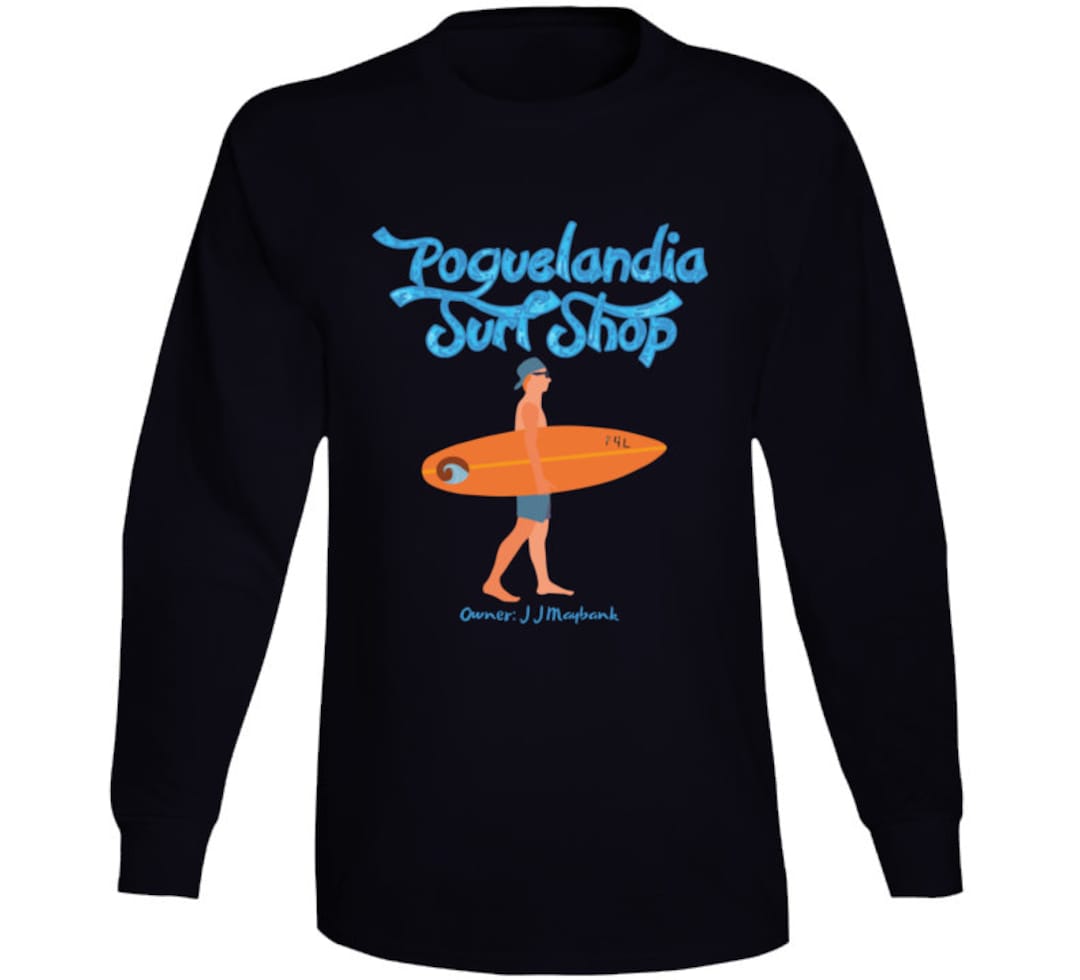 Outer Banks Jj Surf Shop Long Sleeve T Shirt - Etsy UK