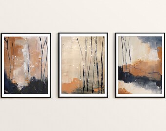 Rust Abstract Art | Etsy