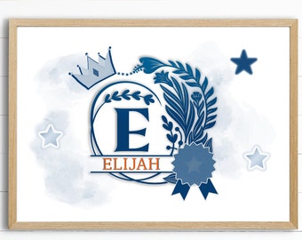 Elijah Name Wall Art - Etsy
