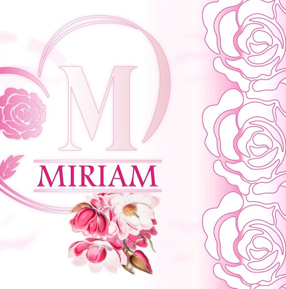 Miriam Name Art