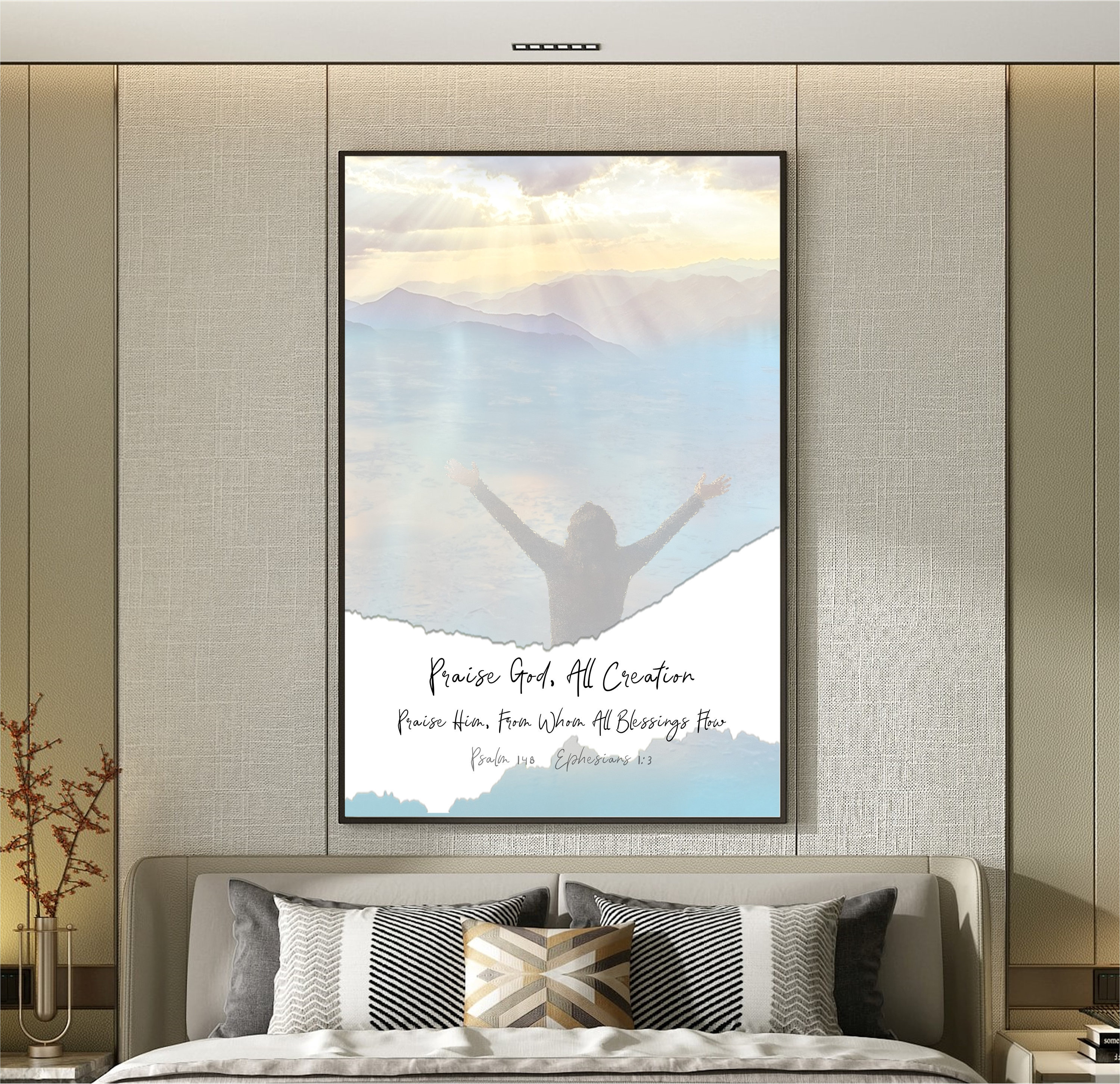 Praise God All Creation PRINTABLE ART Digital DOWNLOAD Wall Art Home ...