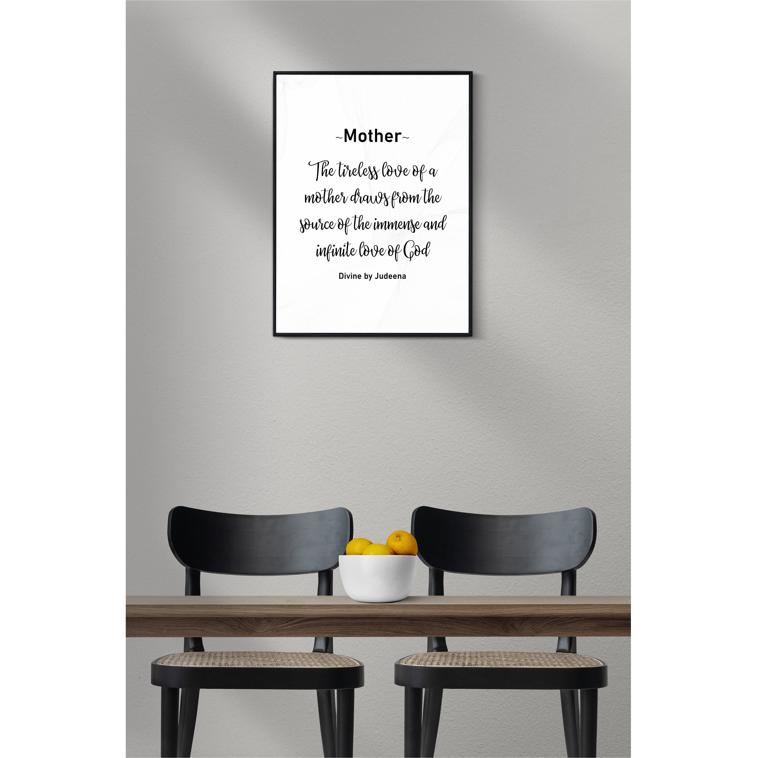 Mother PRINTABLE ART Digital DOWNLOAD Wall Art Home Decor Mother's Day ...