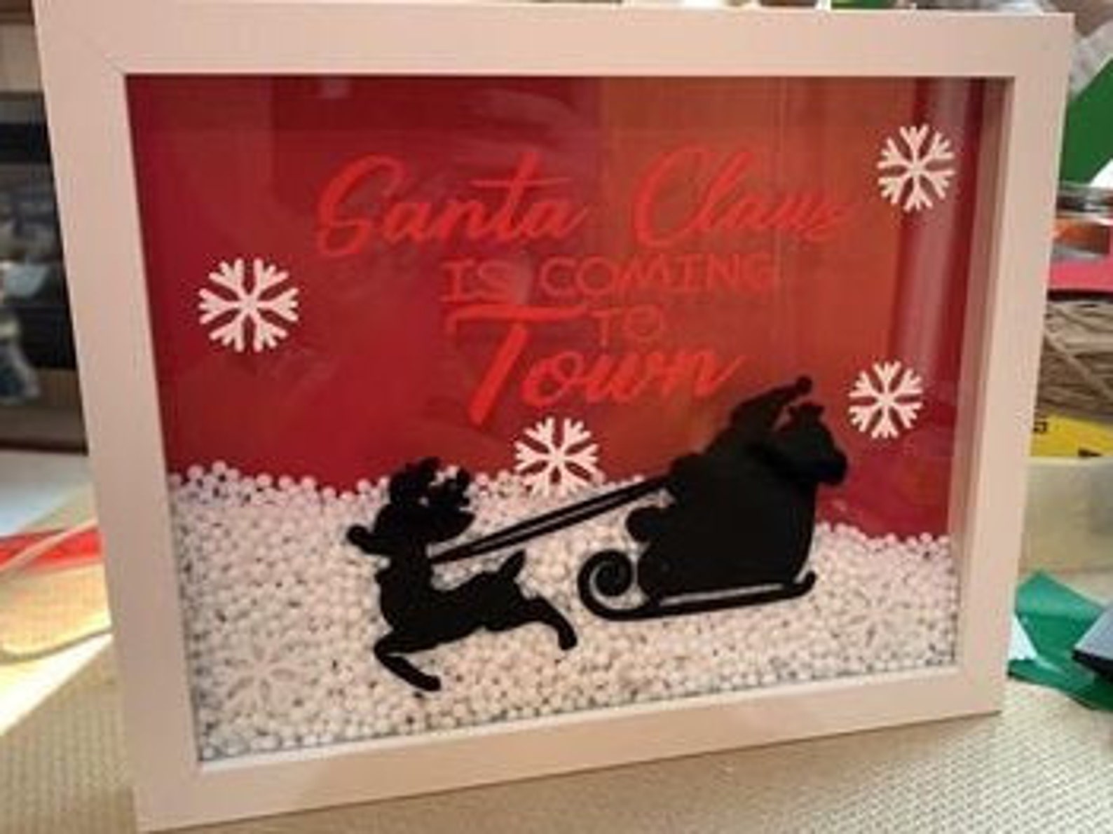 Christmas Shadow Boxes - Etsy