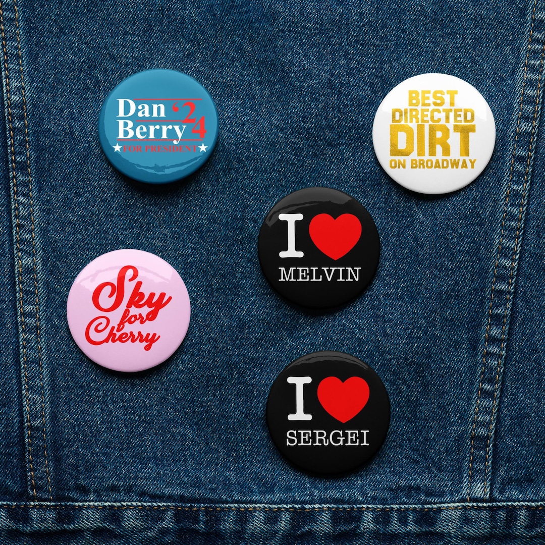 The Outsiders Inside Jokes - Set of Pin Buttons - Etsy