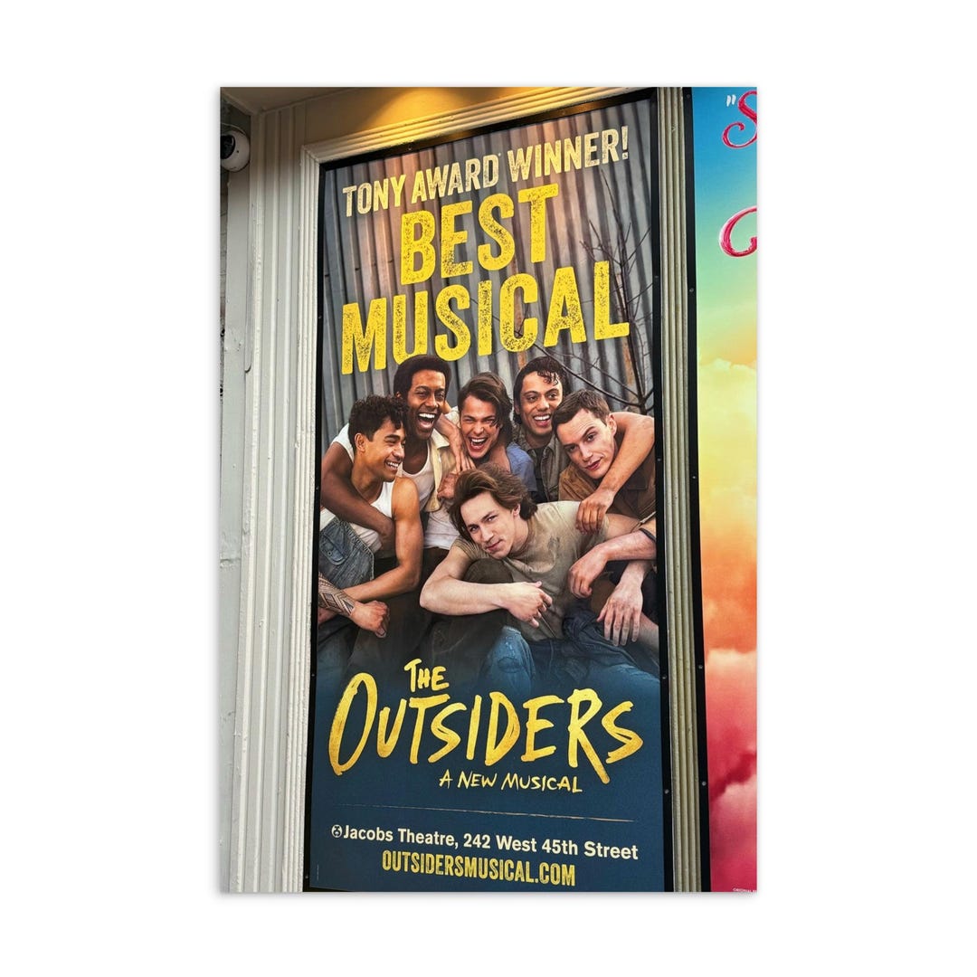 The Outsiders Poster - Standard Postcard - Etsy