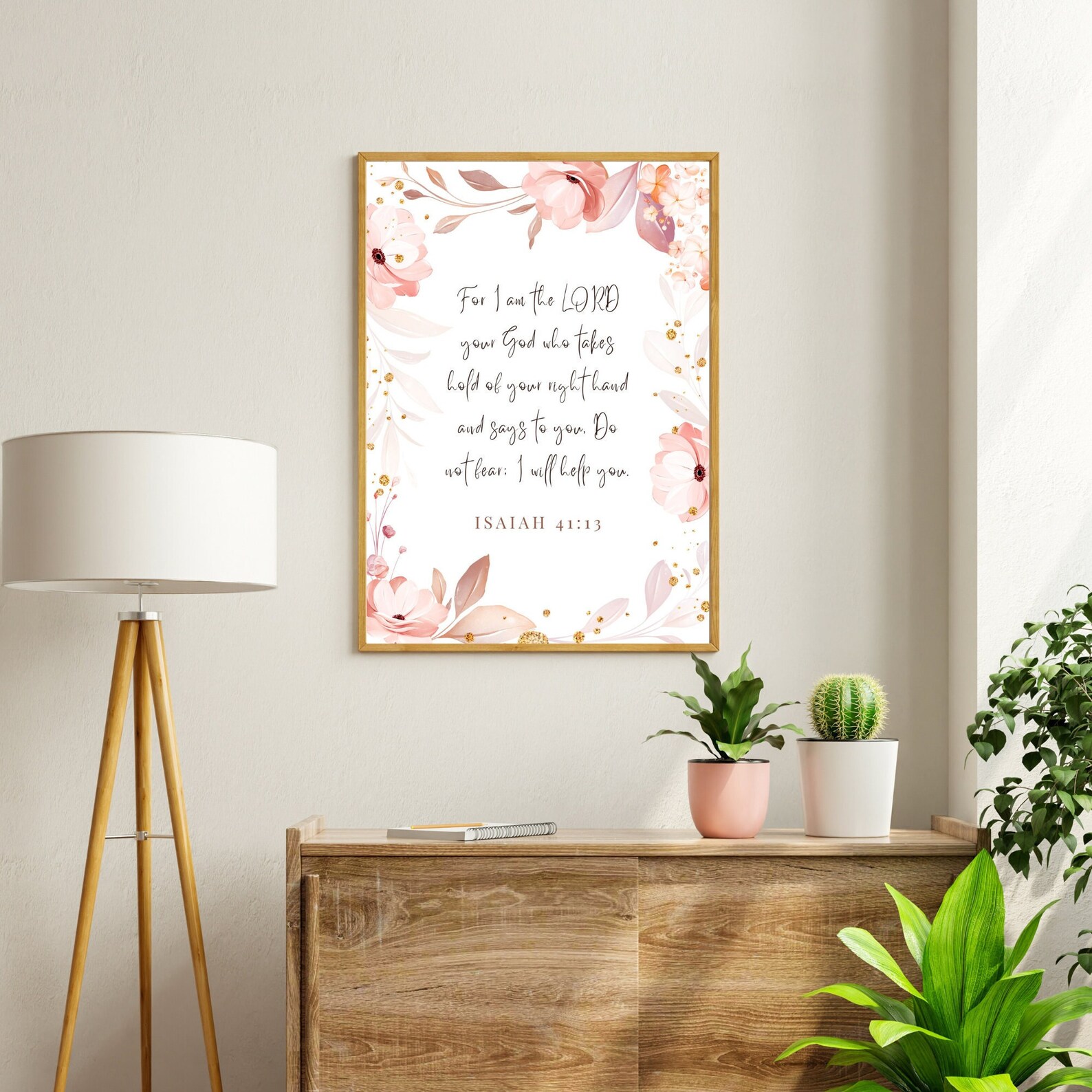 Isaiah 41:13 Scripture Digital Print - Etsy