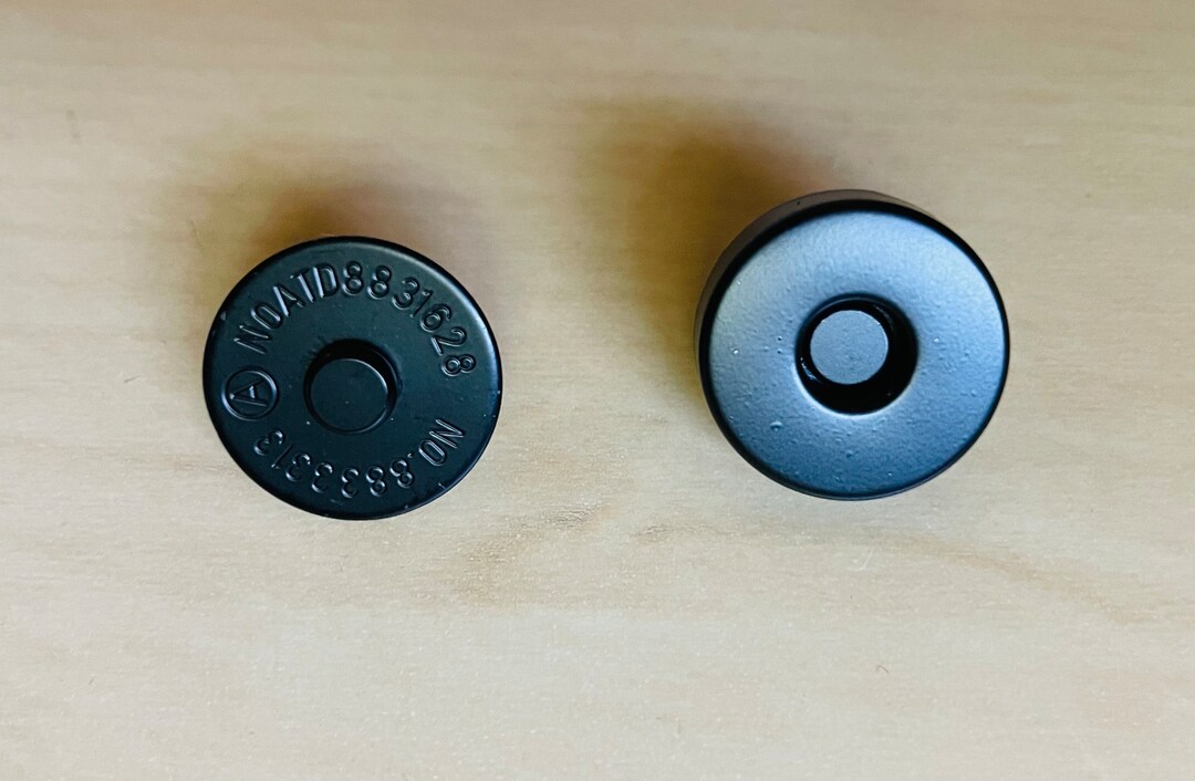 Magnetic Snaps, Matte Black, 3/4” - Etsy
